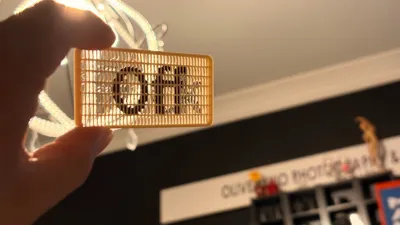Customizable Parametric Lithophane Text - Free 3D Print Model - MakerWorld