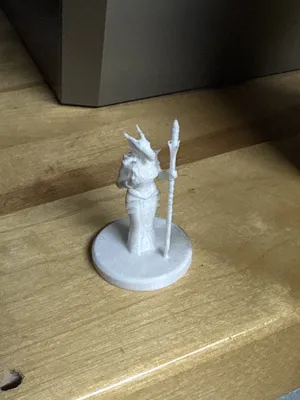 Dragonborn Enchantress DnD Miniature Remixed by Darkwing - MakerWorld
