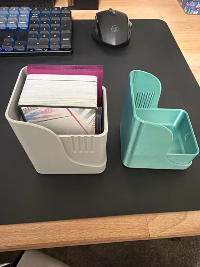 "Sigma" | Deck Box | Magic & Pokemon TCG - Free 3D Print Model - MakerWorld