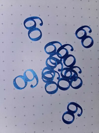Scatter Decoration Happy Birthday with Numbers - Free 3D Print Model ...