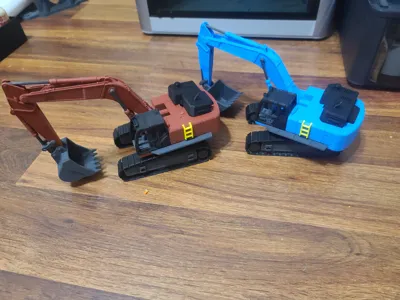 Tracked Excavator by Murata MakerWorld: Download Free 3D Models