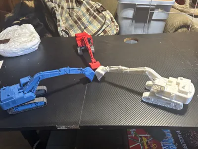 Tracked Excavator by Murata MakerWorld: Download Free 3D Models