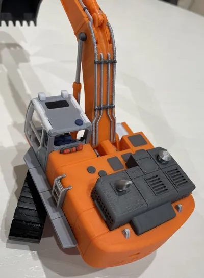 Tracked Excavator by Murata MakerWorld: Download Free 3D Models