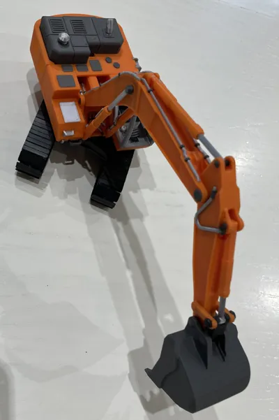 Tracked Excavator by Murata MakerWorld: Download Free 3D Models