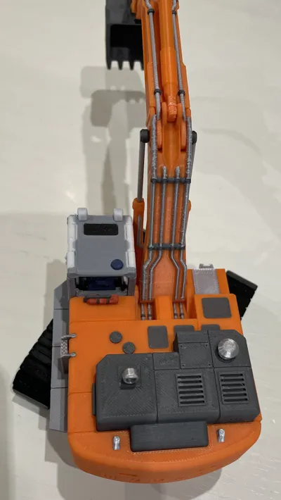 Tracked Excavator by Murata MakerWorld: Download Free 3D Models