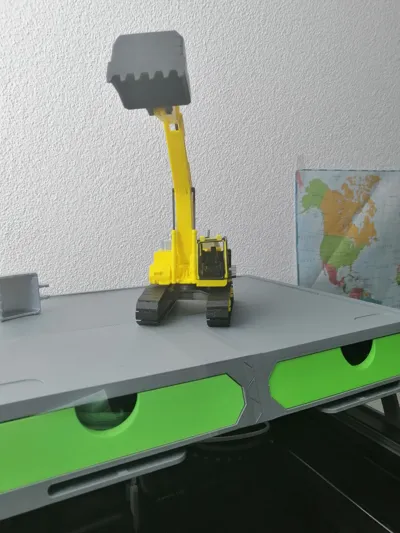 Tracked Excavator by Murata MakerWorld: Download Free 3D Models