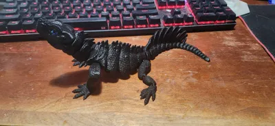 Sailfin Dragon- Hyper realistic articulated Lizard - Free 3D Print ...