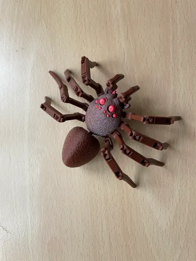 Articulated Spider by Lucky 13 Toys - MakerWorld