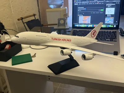 Airbus A380 Airbus A380 - Free 3D Print Model - MakerWorld