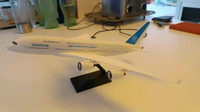 Airbus A380 Airbus A380 - Free 3D Print Model - MakerWorld