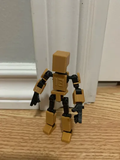 MINI 13 Printable Jointed Figure by Lucky 13 ToysMakerWorld: Download ...