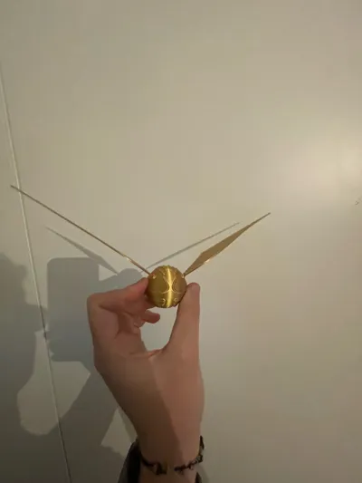 Golden Snitch with flexible wings - Free 3D Print Model - MakerWorld