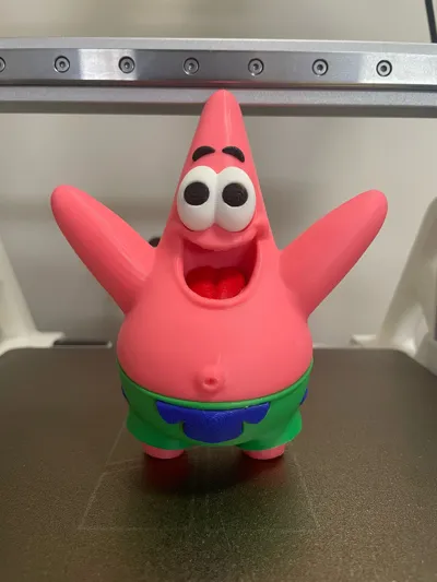 Patrick Star - No AMS - Spongebob toy - Free 3D Print Model - MakerWorld