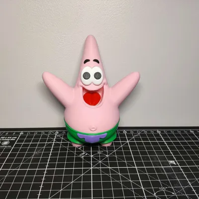 Patrick Star - No AMS - Spongebob toy - Free 3D Print Model - MakerWorld