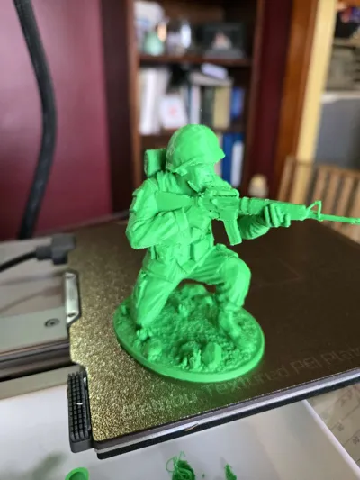 Army Man 1 - Free 3D Print Model - MakerWorld