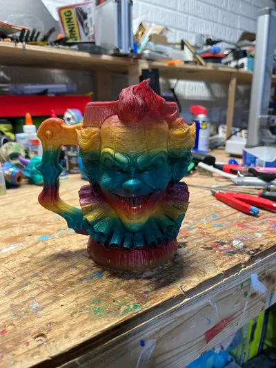 Pennywise Can Holder / Beer mug - Free 3D Print Model - MakerWorld