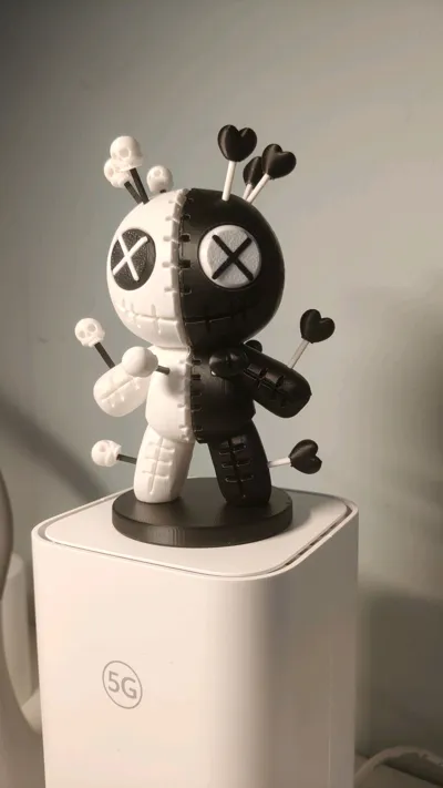 Voodoo Doll - No AMS Needed - Free 3D Print Model - MakerWorld