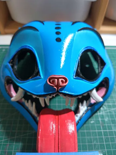 derpy tiger mask - Free 3D Print Model - MakerWorld