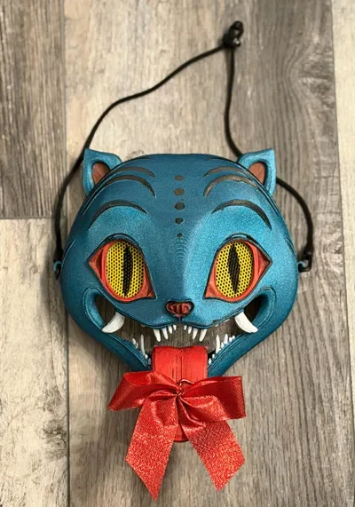 derpy tiger mask - Free 3D Print Model - MakerWorld