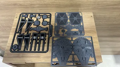 Millennium Falcon Kit Card - High Definition Remixed by visualplastik ...