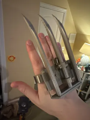 Wolverine Claws -Retractable,Spring-loaded,Trigger by shawn.mek ...