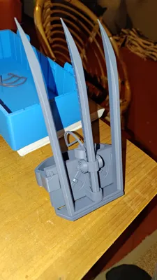 Wolverine Claws -Retractable,Spring-loaded,Trigger by shawn.mek ...