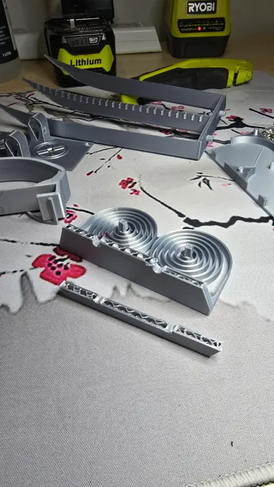 Wolverine Claws -Retractable,Spring-loaded,Trigger - Free 3D Print ...