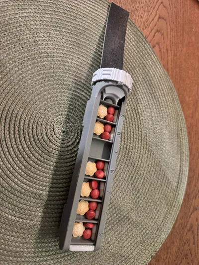 Locking Pill Box | The Capsuleer - Free 3D Print Model - MakerWorld