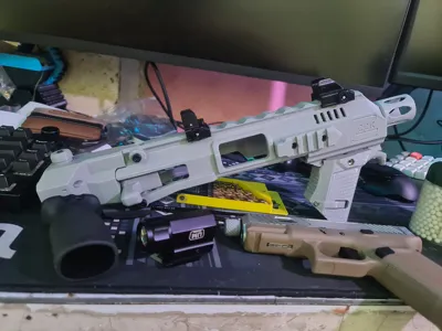 RONI V3 carbine conversion kit for G17,G19 & G44 - Free 3D Print Model ...
