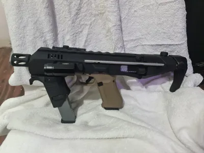 RONI V3 carbine conversion kit for G17,G19 & G44 - Free 3D Print Model ...