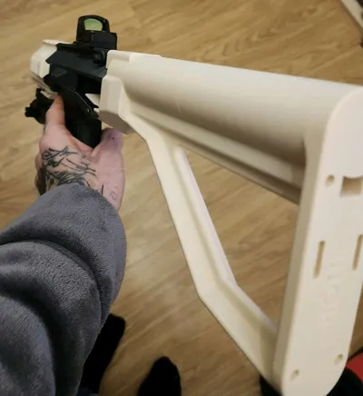 RONI V3 carbine conversion kit for G17,G19 & G44 - Free 3D Print Model ...