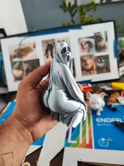 Thiccccccc Ghost - Free 3D Print Model - MakerWorld