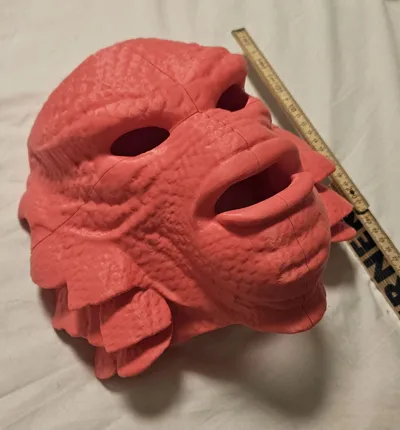 Frog Creature Mask - Free 3D Print Model - MakerWorld
