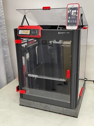 Bambu Lab P1P - "Vision" Enclosure by humebeam MakerWorld: Download ...