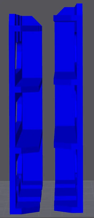 5x5 Gridfinity 4 Tray Storage Rack by Fresh3Design MakerWorld: Download ...