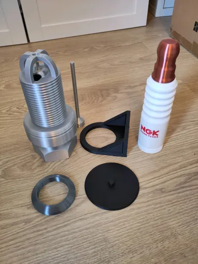 Spark Plug Lamp - Free 3D Print Model - MakerWorld