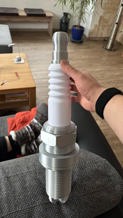 Spark Plug Lamp - Free 3D Print Model - MakerWorld