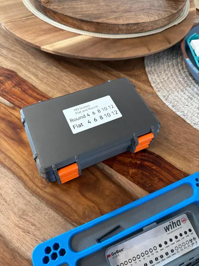 Parametric storage box with customizable dividers - Free 3D Print Model ...