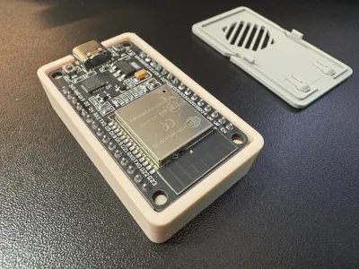 ESP32-WROOM-32 (USB-C) Box with Lid by PLAUK MakerWorld: Download Free ...