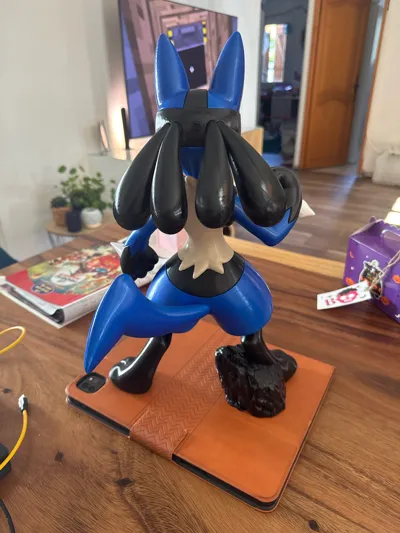 Pokémon - Lucario (Color-separated assembly) Lucario Pokémon - Free 3D ...