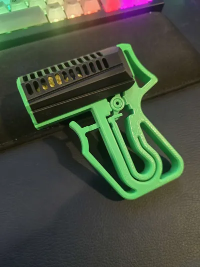 BB Launcher with Quick-Reload Magazine - Free 3D Print Model - MakerWorld