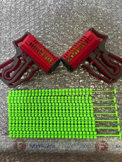 BB Launcher with Quick-Reload Magazine - Free 3D Print Model - MakerWorld
