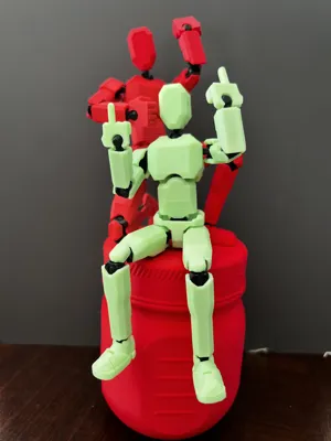Proto 9 New Action figure prototype - Free 3D Print Model - MakerWorld
