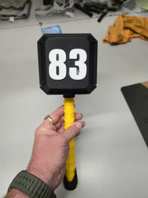 Pittsburgh Steelers Thors Hammer Remixed by Cosmic Prints MakerWorld ...