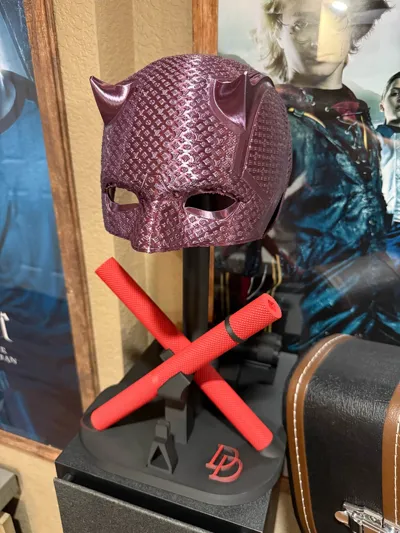 Daredevil Netflix - Billy Clubs + Holster - Free 3D Print Model ...