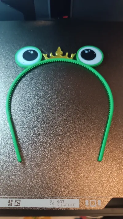 Leap Year frog headband by Sh^ts'N'Giggles3d - MakerWorld