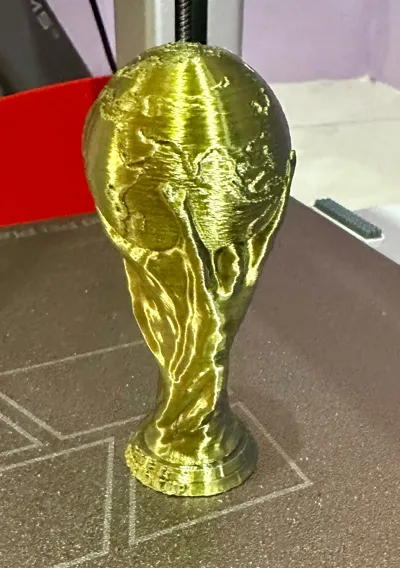Mini Copa do Mundo com base STL personalizável - Modelo gratuito para ...