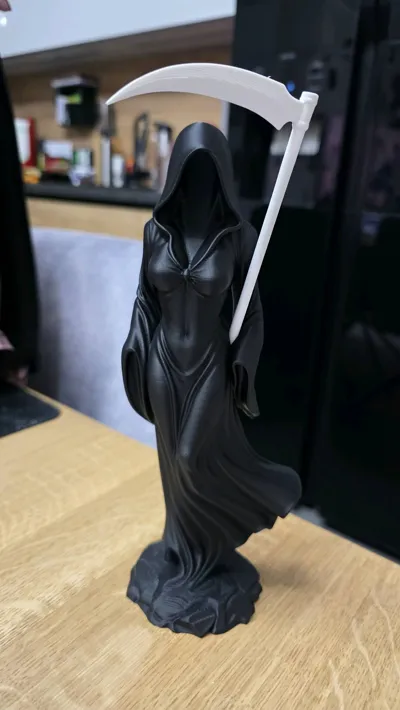 Lady Reaper – Death in Elegance no AMS - Free 3D Print Model - MakerWorld