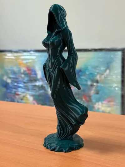 Lady Reaper – Death in Elegance no AMS - Free 3D Print Model - MakerWorld