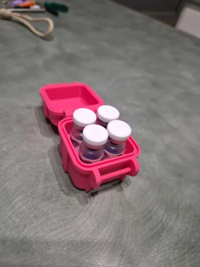 4x 3ml Vial Case - Free 3D Print Model - MakerWorld